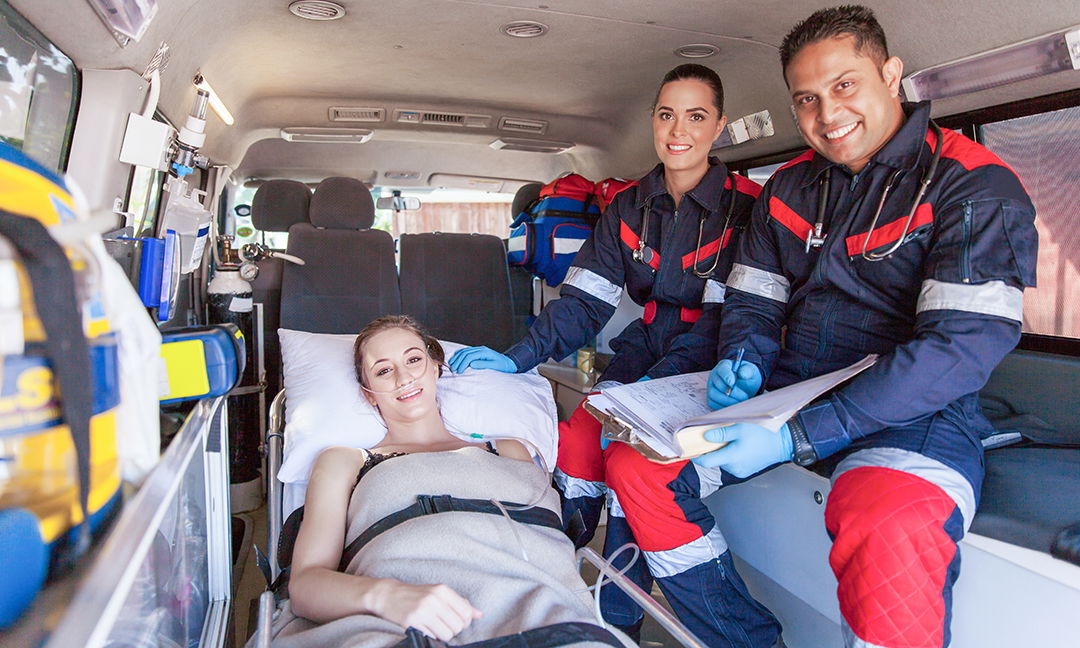 Service de lit à lit dans le cadre d'un rapatriement sanitaire